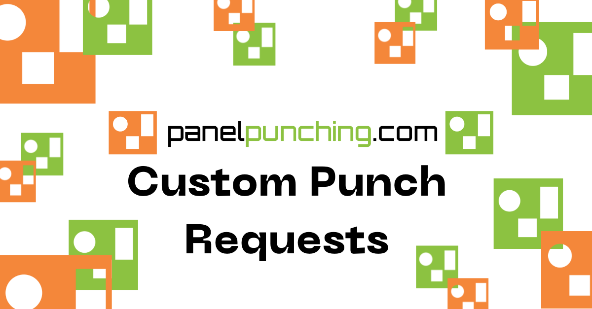 Punches Custom Category - Panel Punching