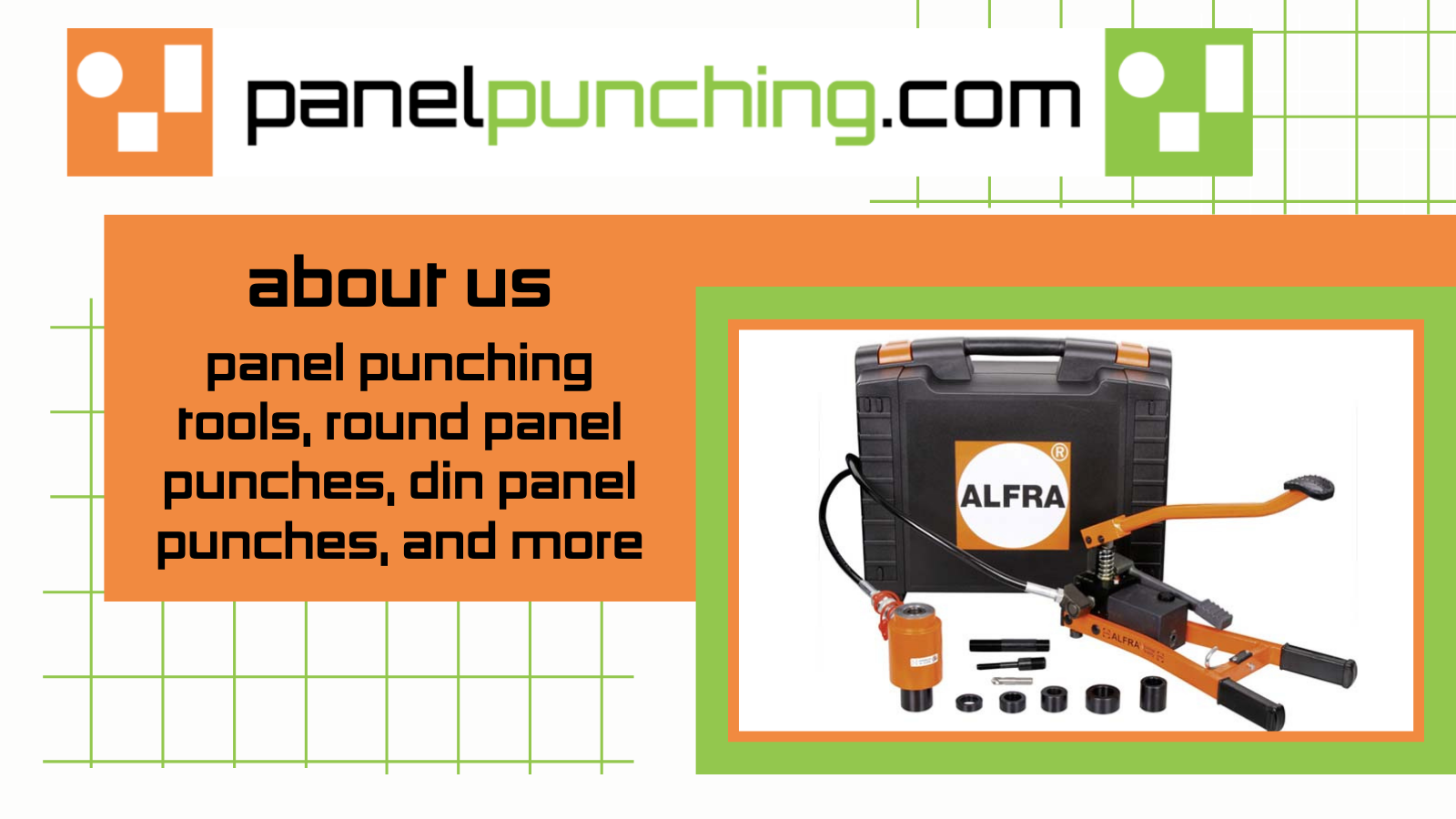 Shop ALFRA Panel Punch Tools Online at Panelpunching