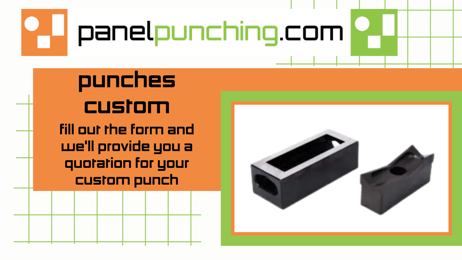 Punches Custom Category - Panel Punching